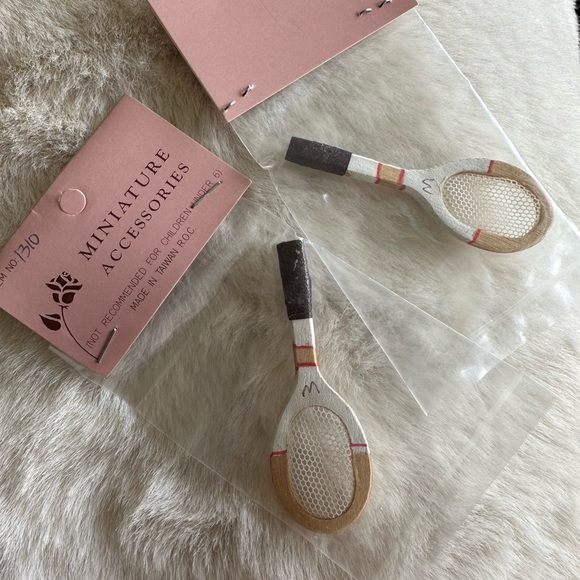 Other | Vintage Wood Miniature Tennis Racquet | Poshmark